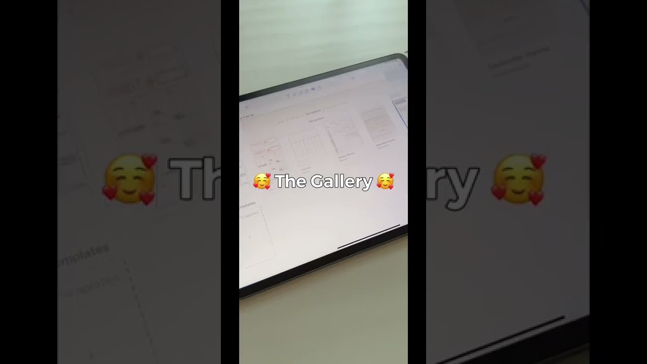 With over 200 new uploads a day, the Notability Gallery will make sure you never run out of ideas 👏