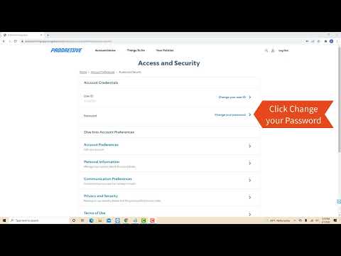 How to Change Your Progessive Auto Insurance Password