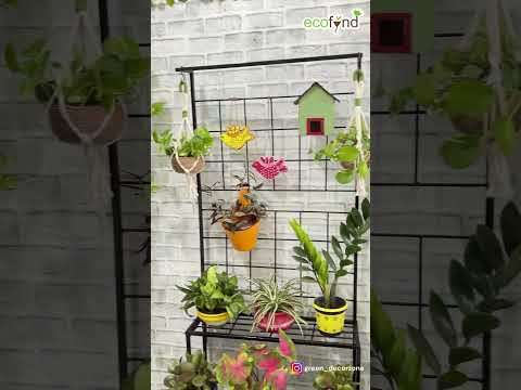 Transform your garden I Bloom Plant Stand for Compact Spaces #plants #garden #homedecor #green#decor