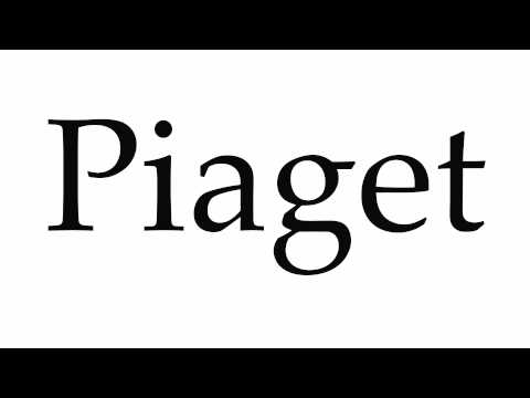 How to Pronounce Piaget