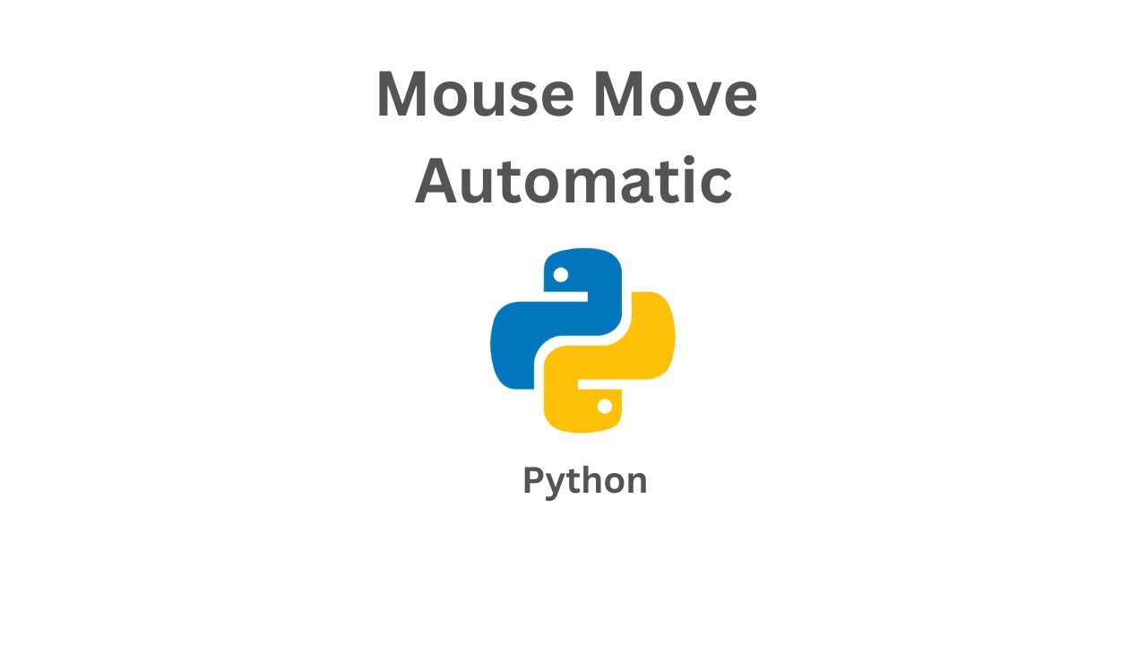 mouse move automatically using python #bot #automatic