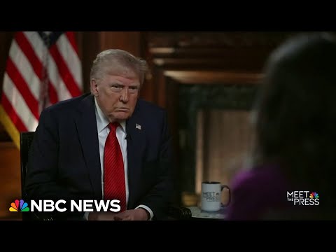 President Trump says ‘good parts’ of economy are his and ‘bad parts are the Biden economy’