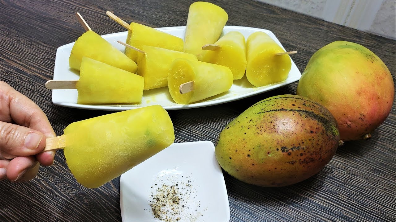 Green mango ice cream - green mango ice cream recipe