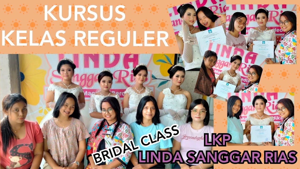 INGIN BELAJAR MAKEUP||KURSUS KELAS REGULER DI LKP LINDA SANGGAR RIAS