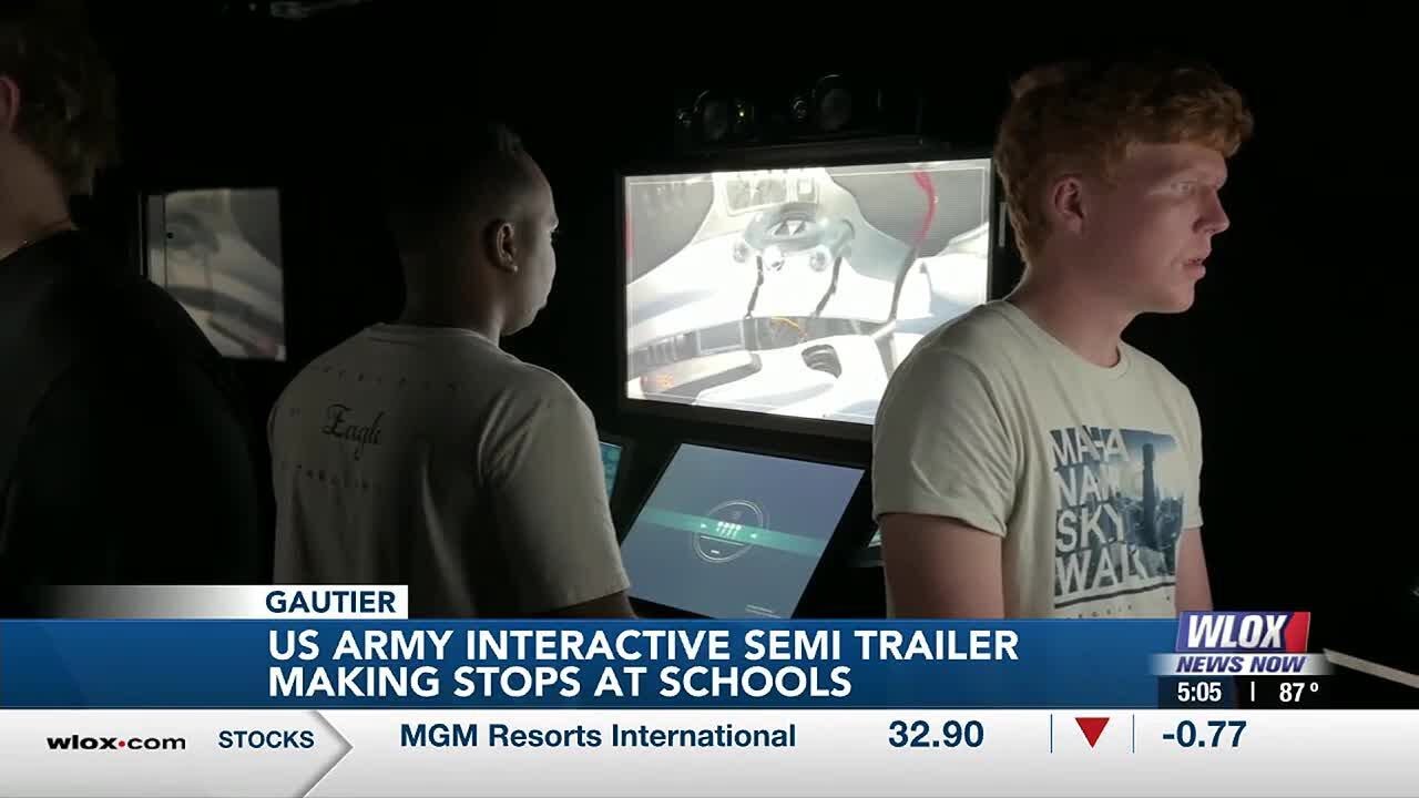US Army Interactive STEM Trailer making rounds across Coast