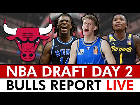 Chicago Bulls 2025 NBA Draft LIVE - Round 2
