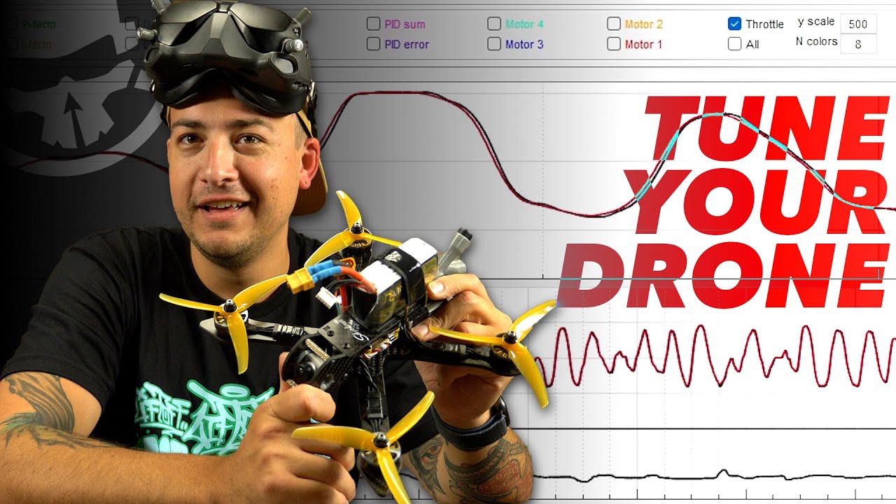 Mega Drone Stars | How To Tune an FPV Drone with Black Box Logging for ...