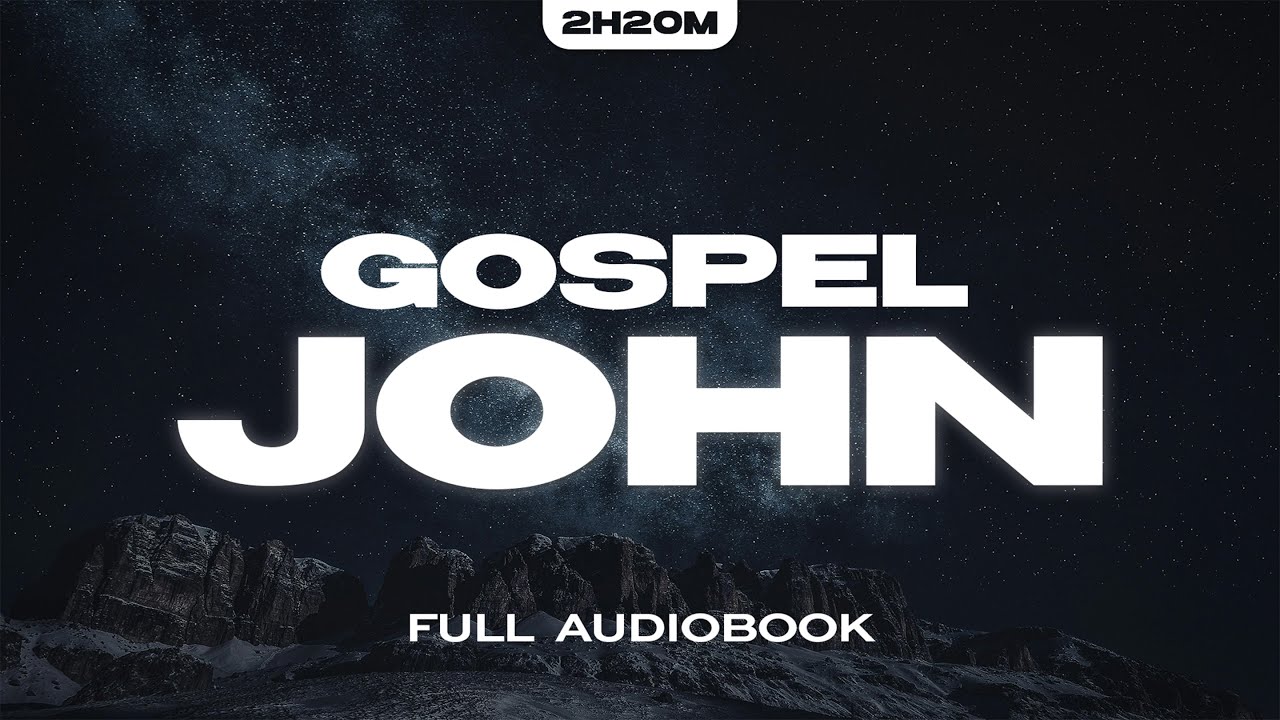 Fall Asleep with Gospel of John (Full Book) | Peaceful Bible Reading + Rain