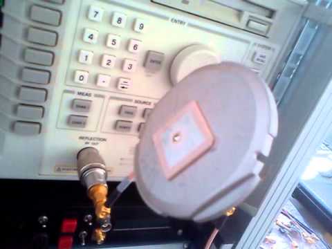 GPS antenna match on L-band 1575 MHz