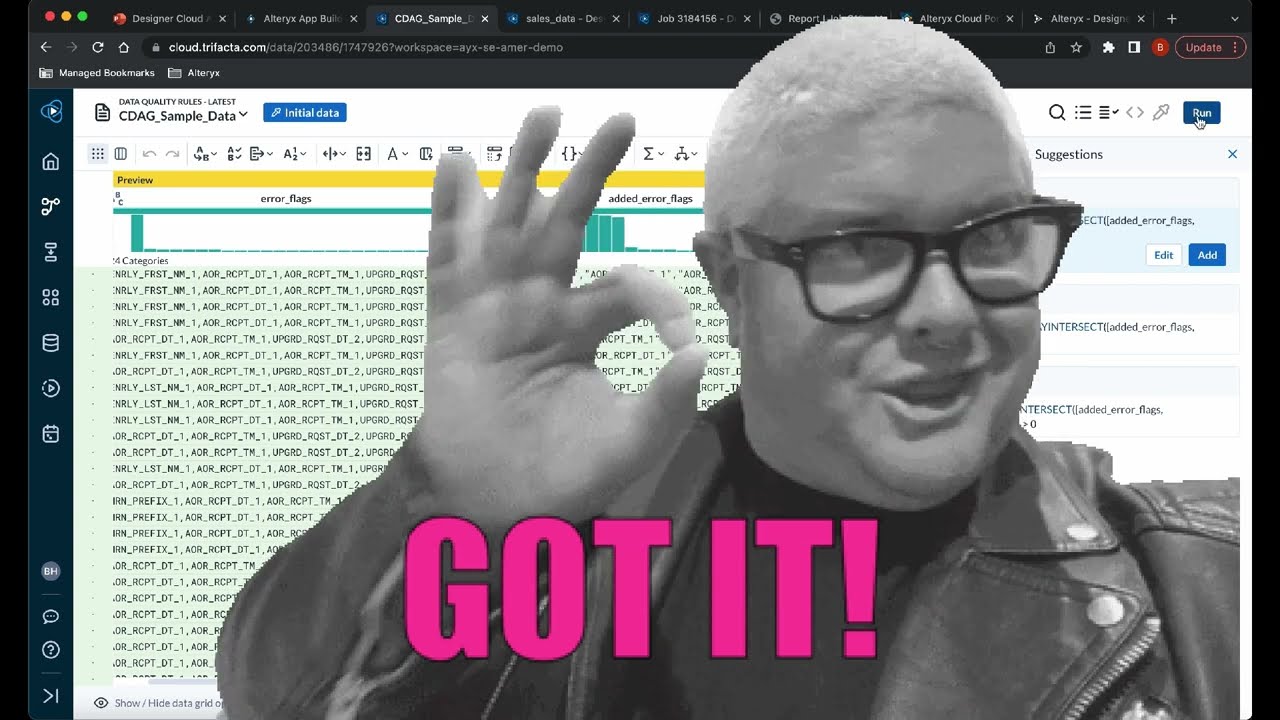 How clean is your data? Data Quality Rules and Metrics by Alteryx Designer Cloud (Trifacta Classic)