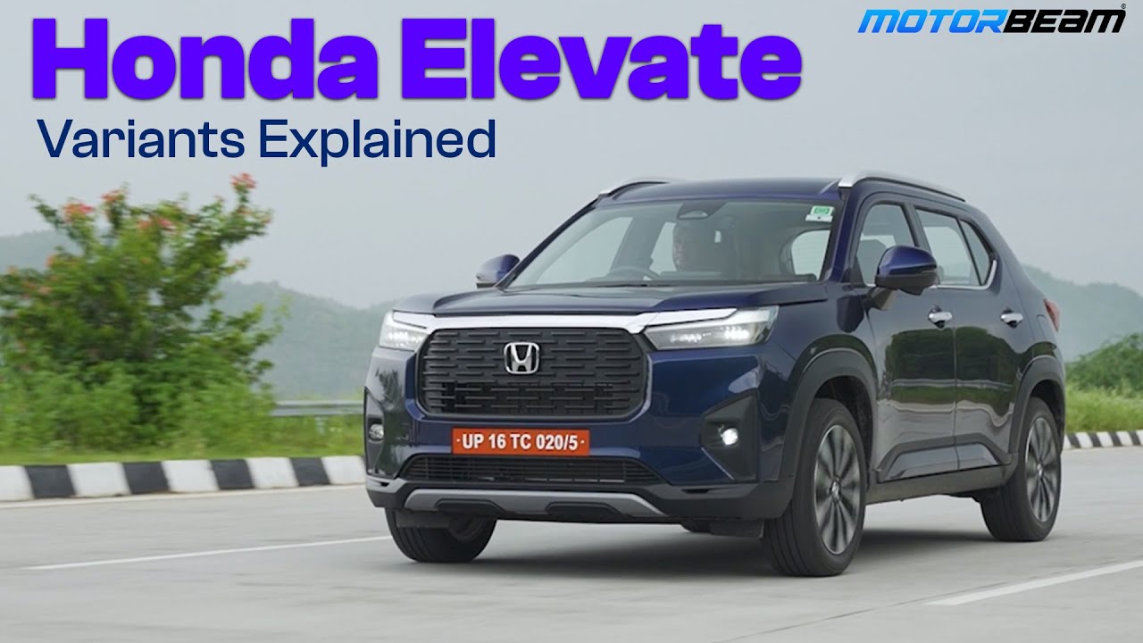 Honda Elevate Variants Explained - Which One To Buy? | MotorBeam