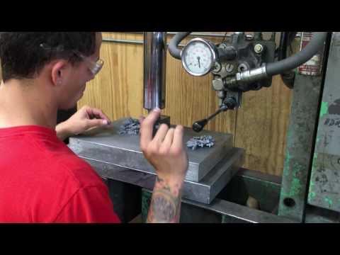 Straighting Operation - Investment Casting Process