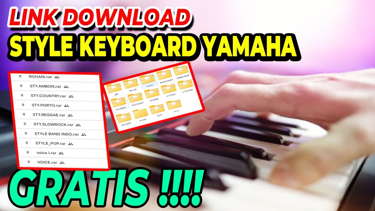 Download Style Keyboard Yamaha Style Rohani | matatimor.net