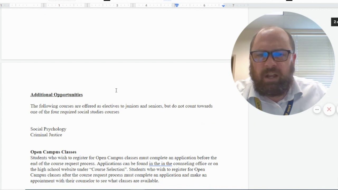 Social Studies Department | Course Selection 21-22