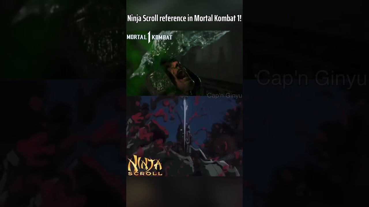 Ninja Scroll reference in Mortal Kombat 1! #Anime #NinjaScroll #MortalKombat #SubZero #Gaming