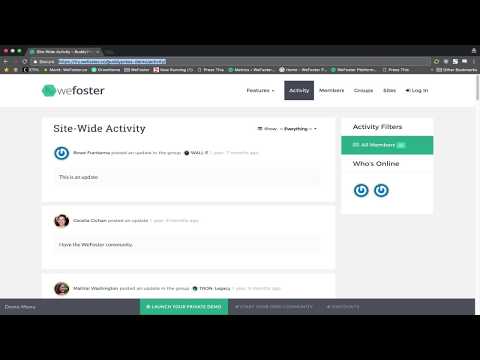 BuddyPress Demo