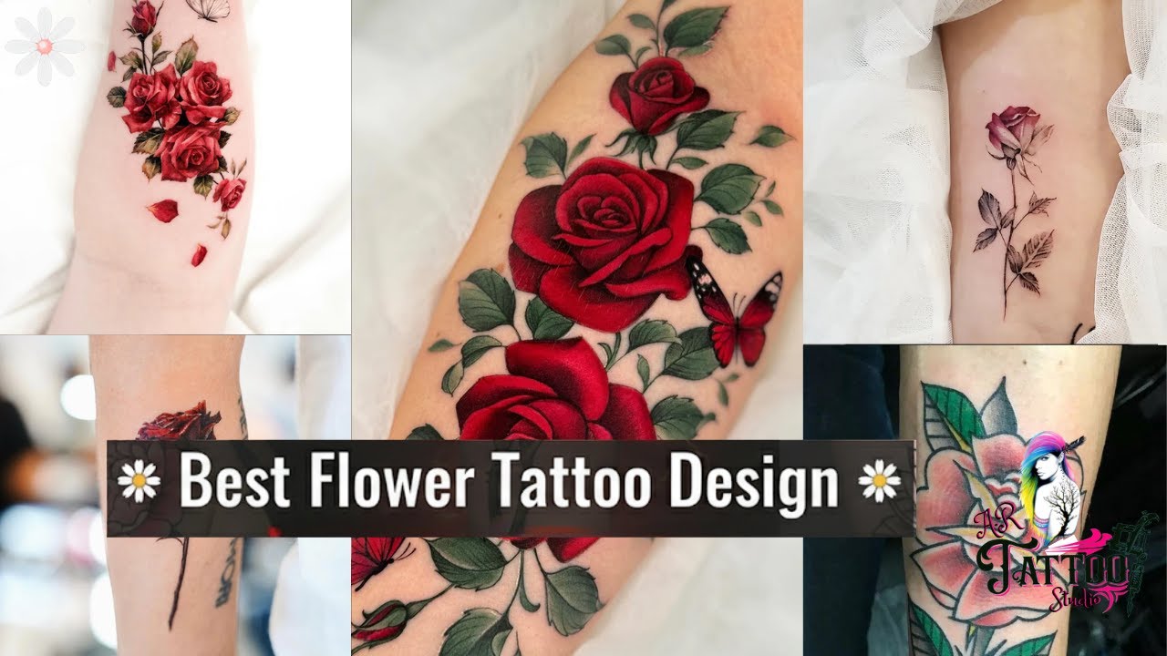 🌸 Las mejores ideas de diseños de tatuajes de flores