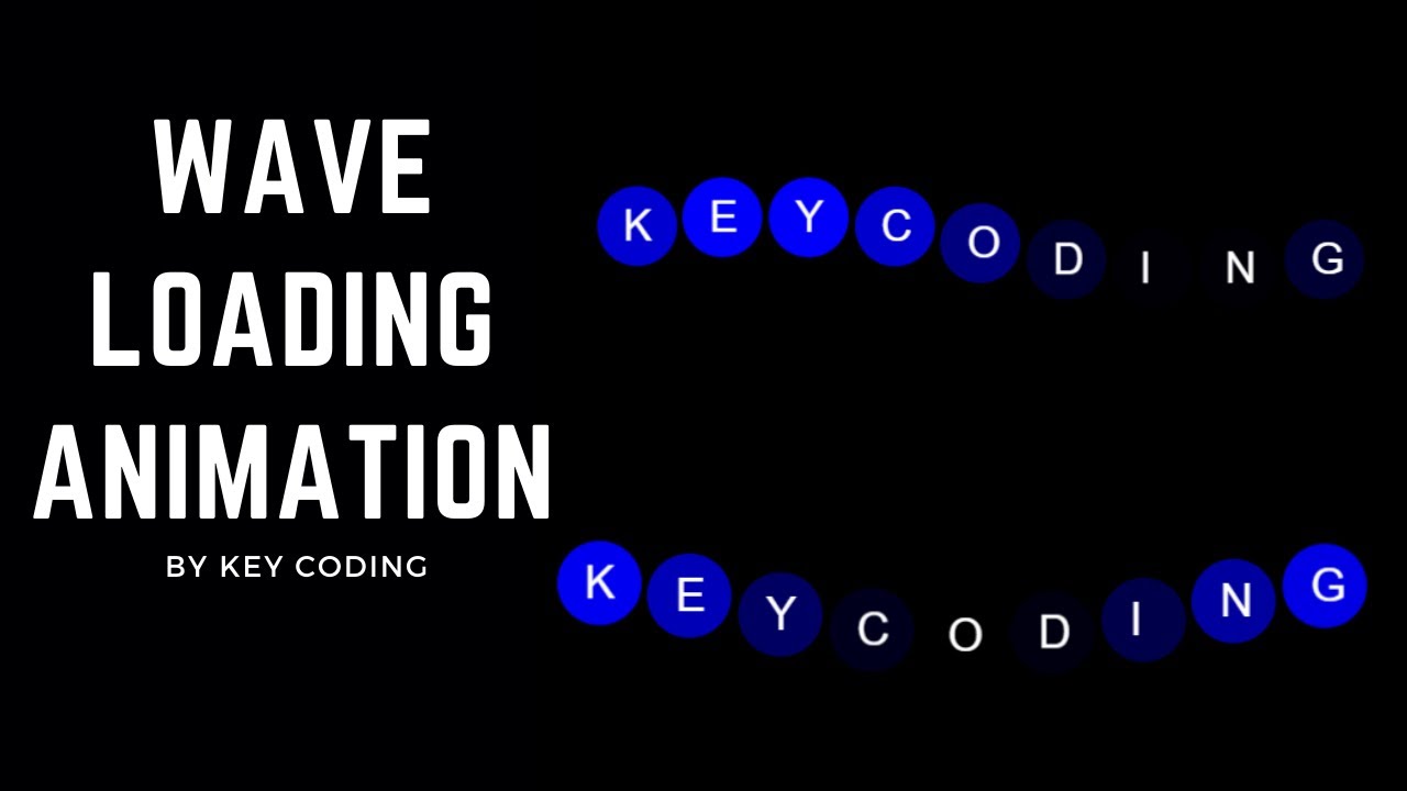 Create css loading animation | wave like Loader | Css loader