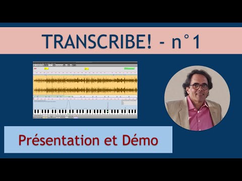 Tutoriel Transcribe! n° 1 : Présentation et démonstration pour les musiciens