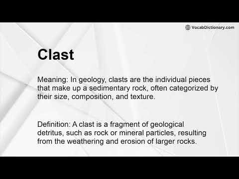 Clast Meaning