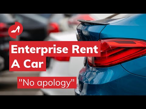 Enterprise Rent A Car reviews "No apology or anything on their end"