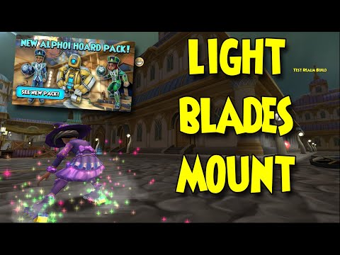 Wizard101: 🛼LIGHT BLADES MOUNT Review