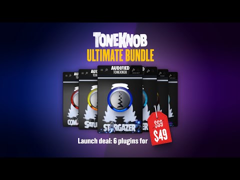 Audified announces ToneKnob Ultimate Bundle - Gearspace