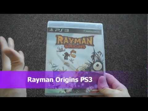 Unboxing Rayman Origins PS3 Sony Playstation 3 Ubisoft