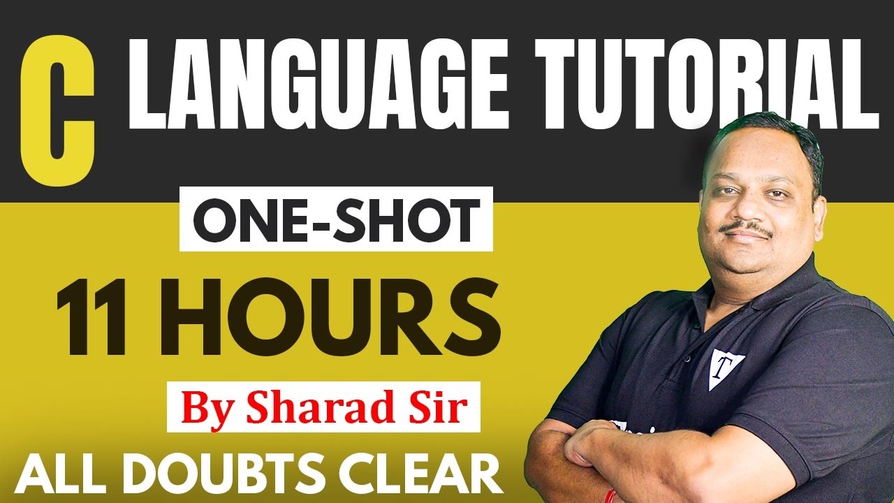 C Programming full course in Just 11 Hours | C language Tutorial for Beginners | Tpoint Tech