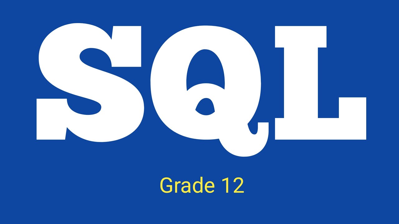 Grade 12 ICT: Unit 3.2 - Introduction to SQL | in Amharic