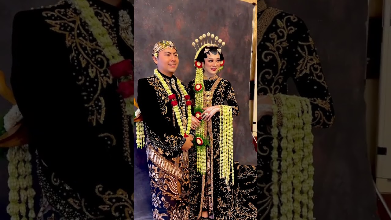 Ageman resepsi pengantin solo putri di padu padan renceng melati yang begitu indah😍