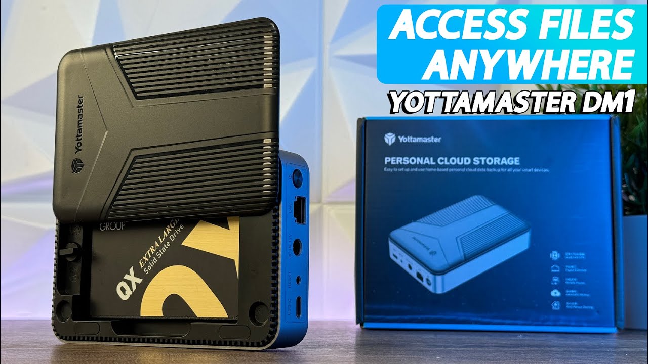 YOTTAMASTER DM1 PERSONAL CLOUD STORAGE - UP TO 8TB!