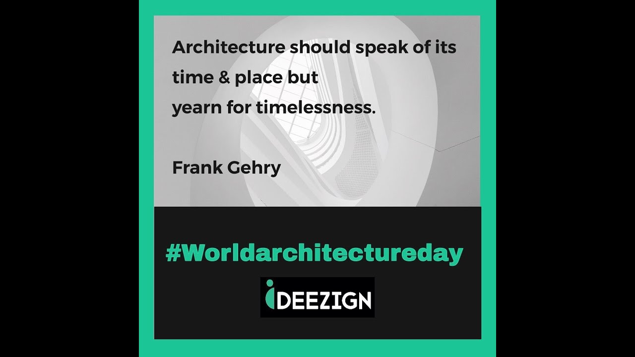 World Architecture Day - iDeezign