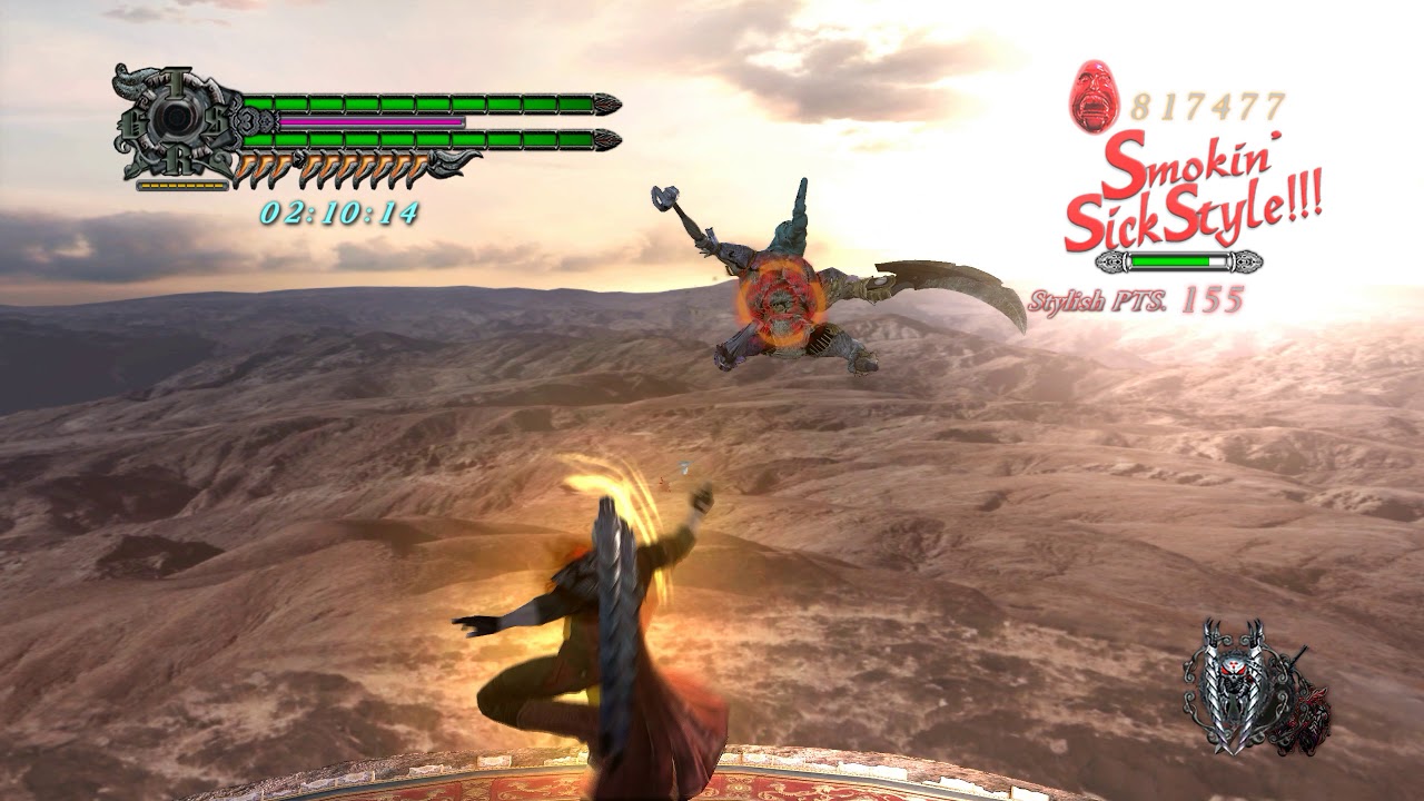 DMC4SE combo practice 2