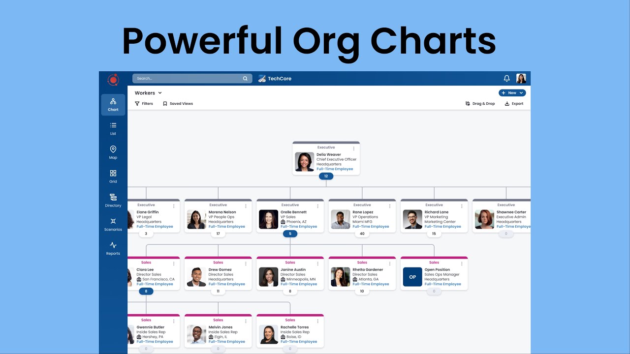 Powerful Org Charts and People Planning with Gemini