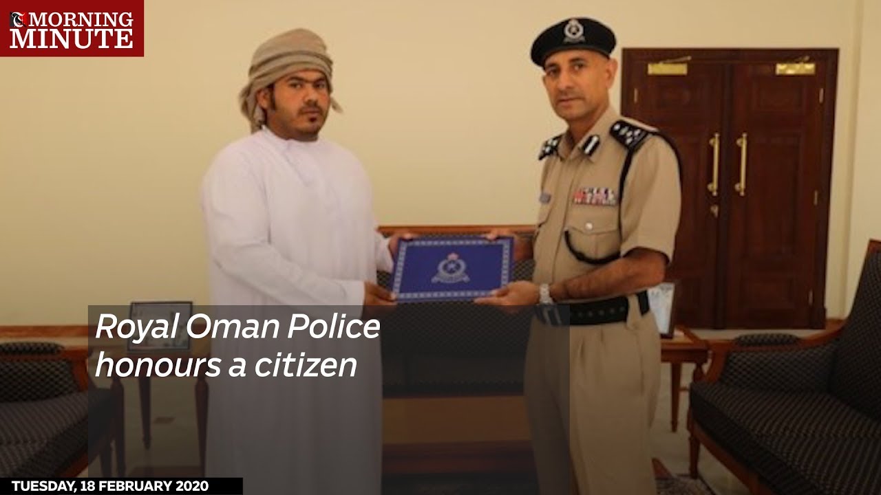 Royal Oman Police honours a citizen - Times of Oman