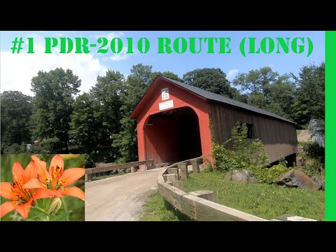 #1 Vermont Puppy Dog 2010 Route - Greenfield, MA to Townsend Dam, VT