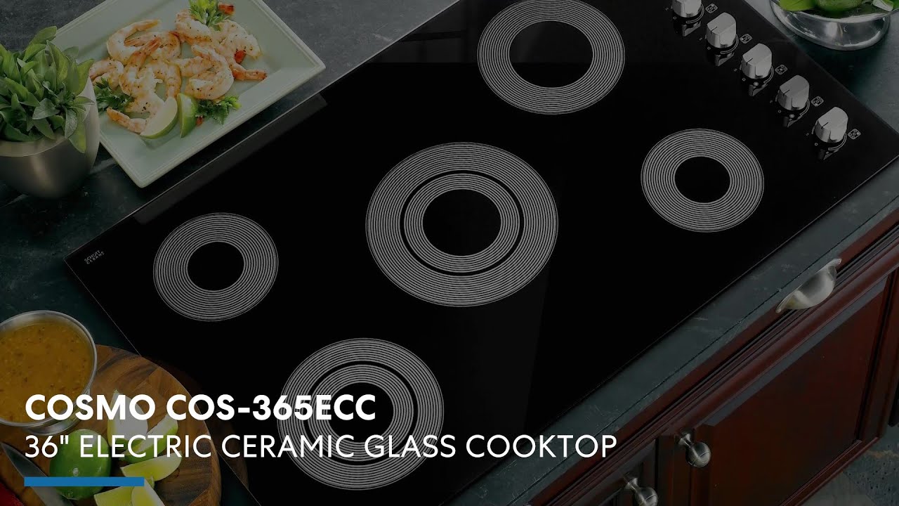 Cosmo Appliance Electric Cooktop COS-365ECC | Product Showcase
