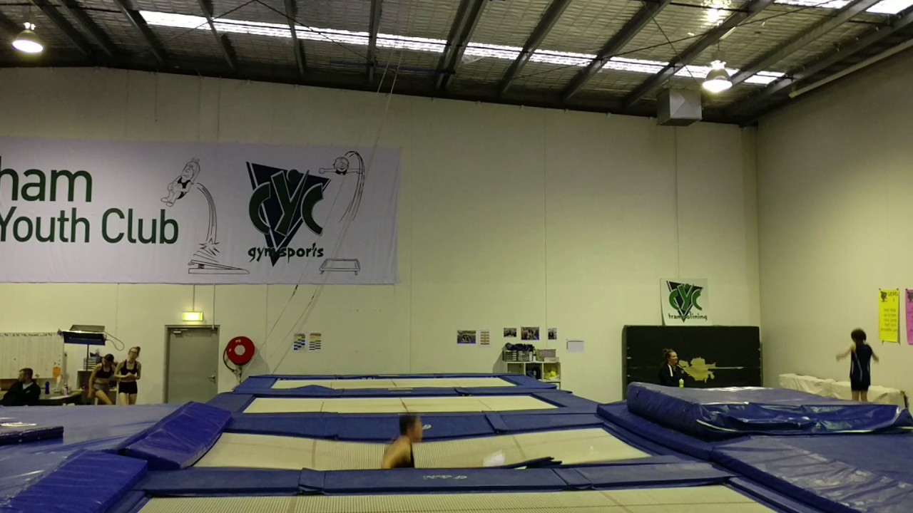 Trampoline Level 2 routine