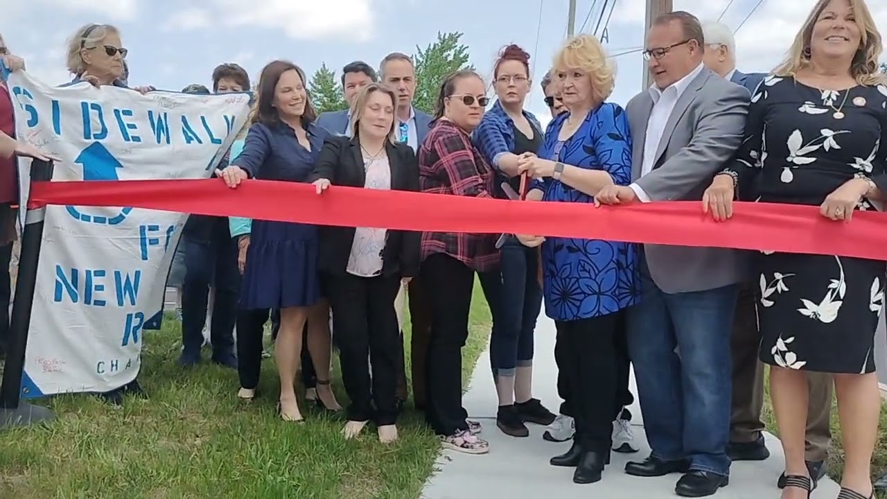 State Rep. Tina Davis Helps Dedicate New Sidewalks In Levittown ...