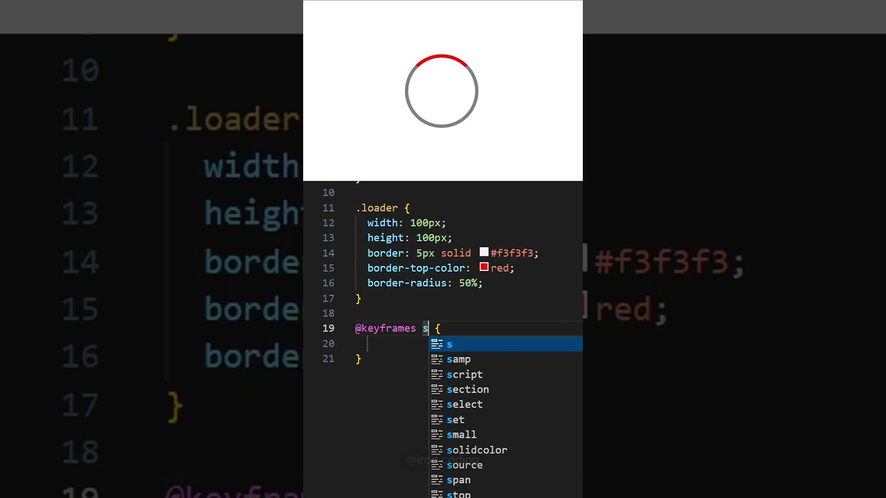 Create a Loader with HTML & CSS | Quick Tutorial