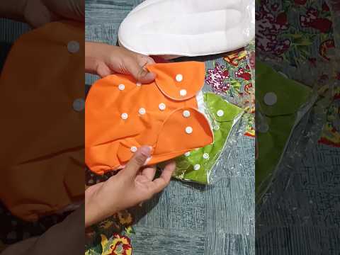 baby cloth diaper under ₹90 🤩 set of 3 diaper #meesho #babydiapers #onlinereviews #ytshort #viral