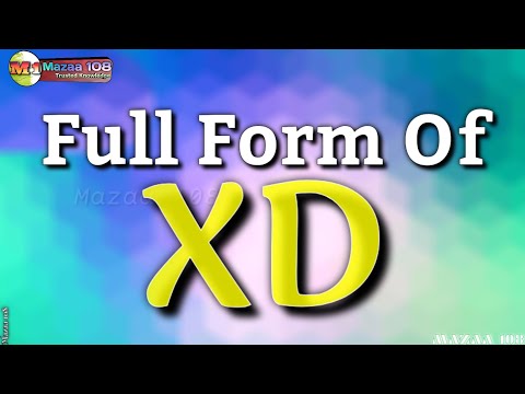 Full Form of XD | XD full form | XD means | XD Stands for | XD का फुल फॉर्म | What is XD