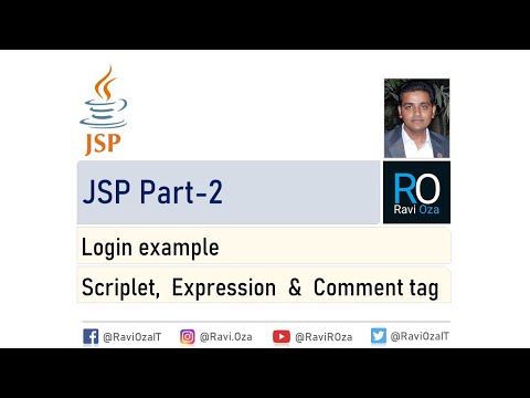 Watch “JSP Part-2 | JSP Login example (Gujarati)” on YouTube – Ravi R. Oza