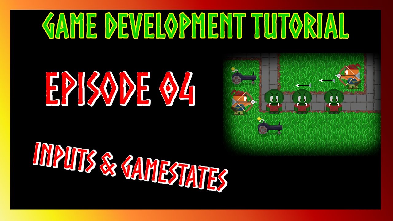 Java Game Development TUTORIAL  - Episode #04 - INPUTS & GAMESTATES