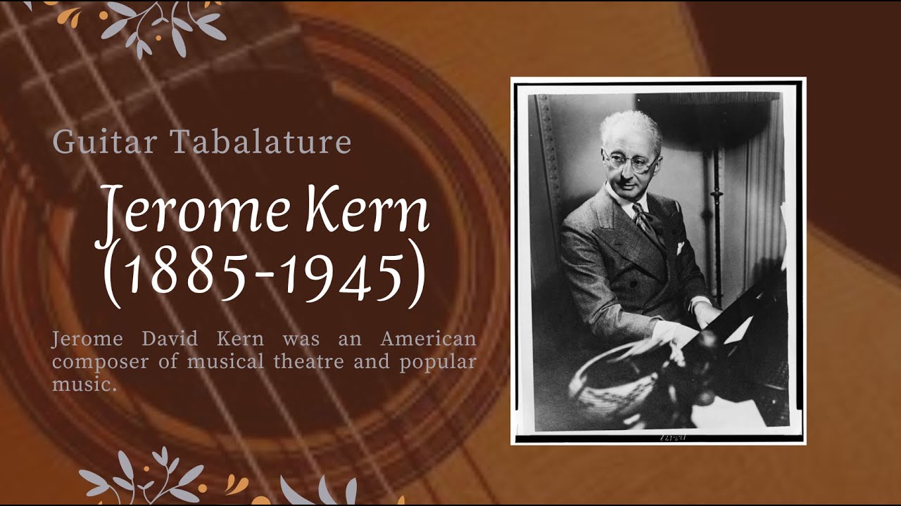 Guitar TAB - Jerome Kern : Cant Help Lovin Dat Man (Duet) | Tutorial Sheet Lesson #iMn