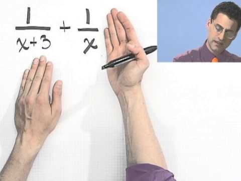 Intro to Adding and Subtracting Rational Expressions - Expii