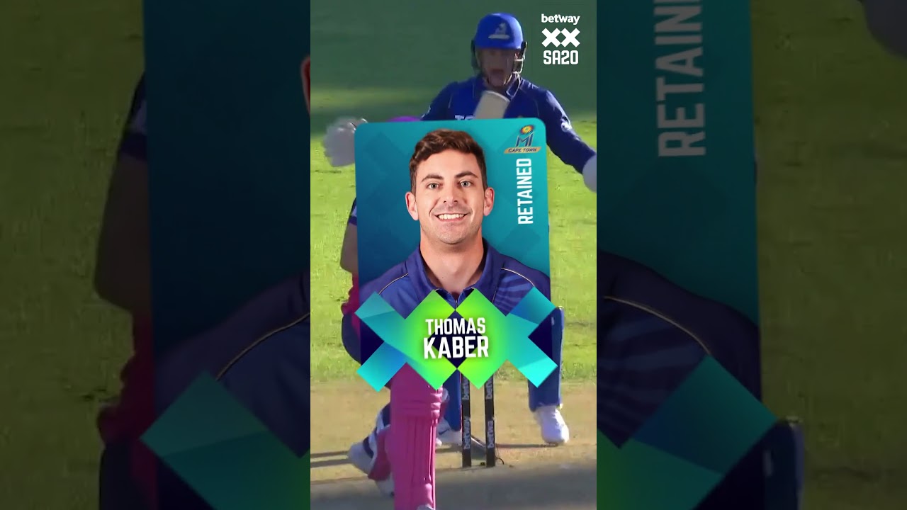 Meet MI Cape Town's retained players | Season 3 | Betway SA20