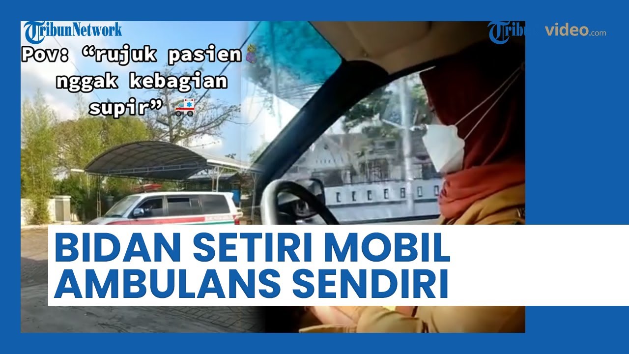 Darurat, Bidan Puskesmas Randublatung Setiri Mobil Ambulans Sendiri Bawa Pasien Ibu Hamil ...