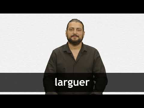 English Translation of “LARGUER” | Collins French-English Dictionary